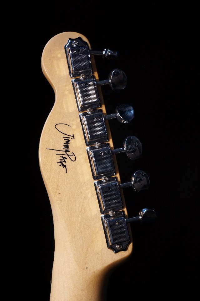 Fender Jimmy Page Signature Telecaster Natural W/Custom Graphic Guitar ...