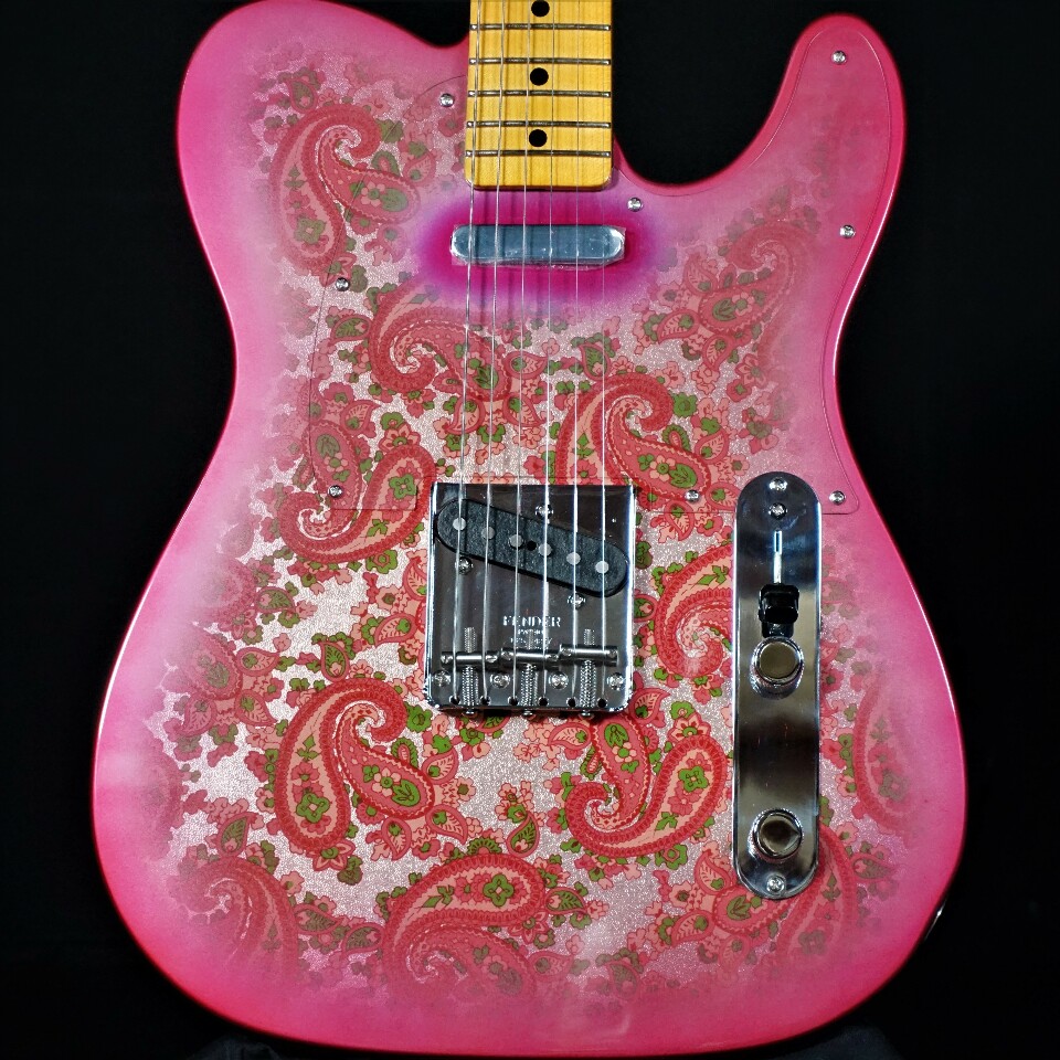 Fender Vintage Custom '68 Pink Paisley Telecaster (Actual Guitar ...