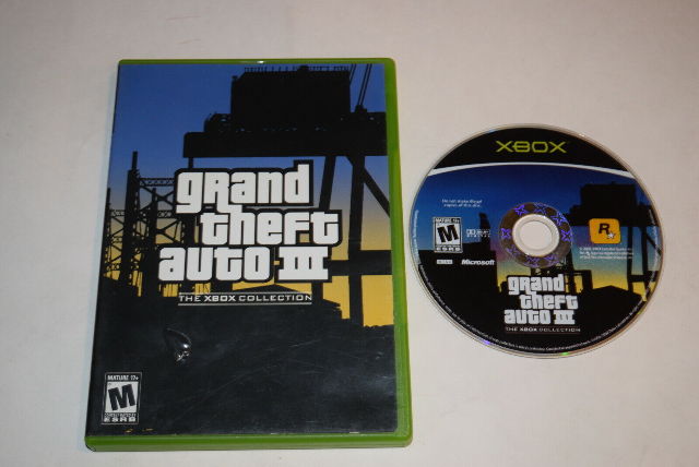 Grand Theft Auto III Microsoft Xbox Game Disc w/ Case 752073015213 | eBay