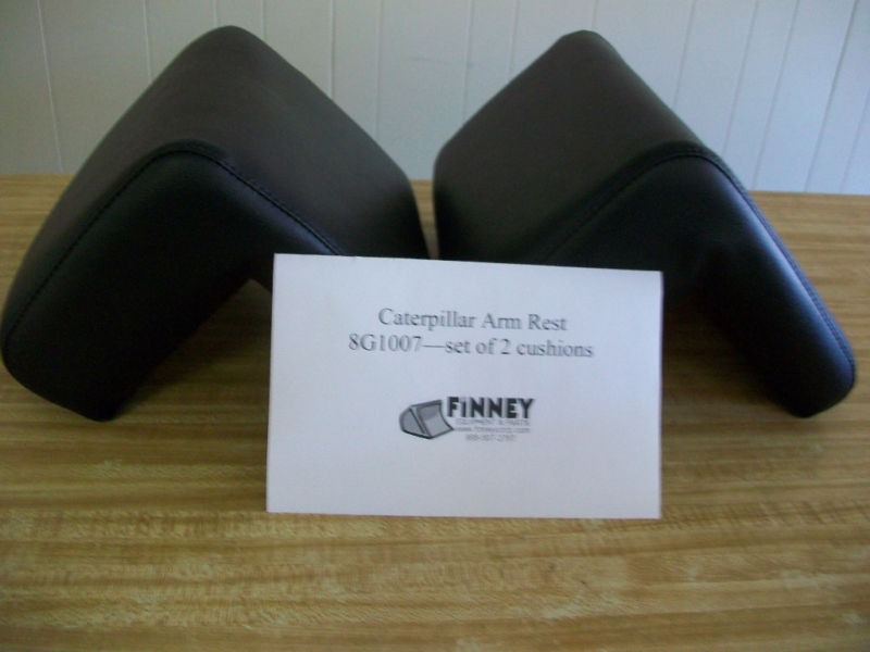 Cat Caterpillar D4H D5H 7P8052 8G1007 Arm rests rest cushion pair dozer ...