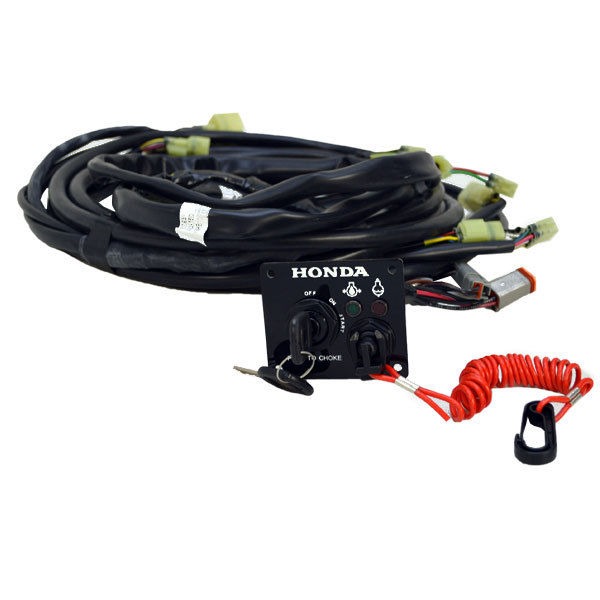 HONDA 38552-ZW7-020AHR BOAT OUTBOARD ENGINE IGNITION SWITCH PANEL 20FT ...