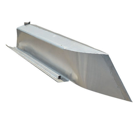 CUSTOM 113 X 33 1/2 X 19 1/2 PONTOON BOAT ENGINE POD WITH FUEL TANK ...