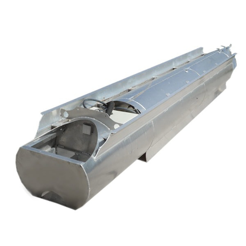 Custom 24 Ft x 25 In Pontoon Boat Float Log Single w/Fuel Tank and ...