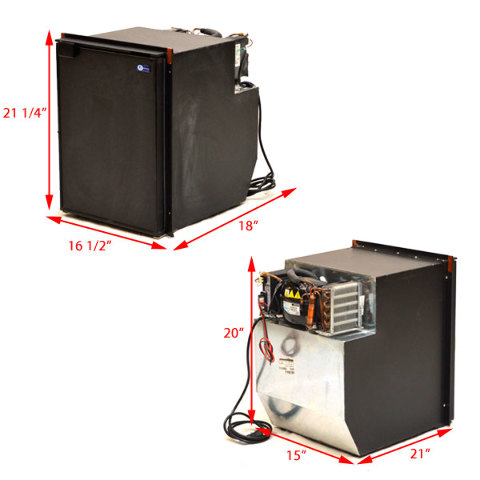 Vitrifrigo Boat Refrigerator C51i | 12V - 24V Black | eBay