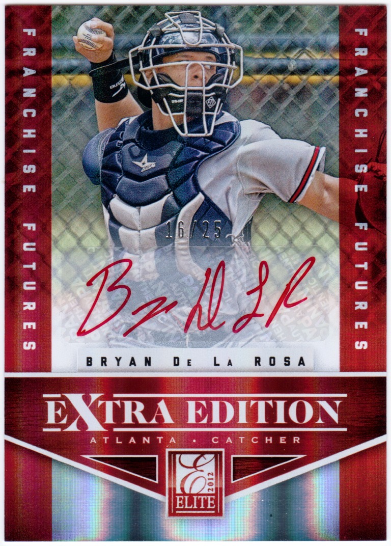 Bryan De La Rosa 2012 Elite Extra Edition Franchise Futures Signatures ...