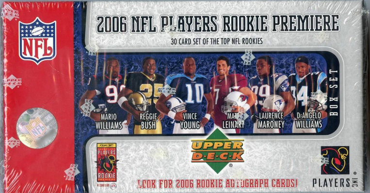2006 Upper Deck Rookie Premiere NFL Players Box Set (Sealed) | Heroes ...