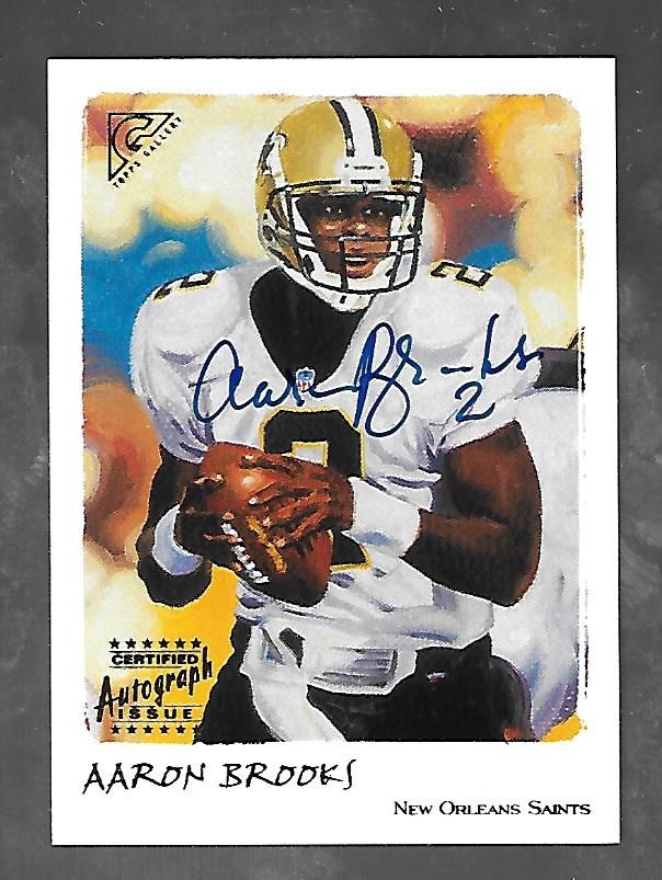 AARON BROOKS Gallery Autographs Artists Proofs Certified Player ...