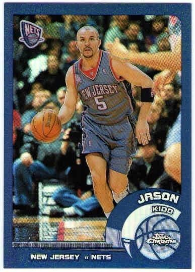 JASON KIDD Topps Chrome Refractor 2002-03 Parallel Card #18 | Heroes ...