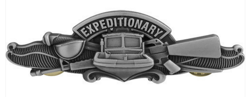 Vanguard Navy Expeditionary Warfare Specialist Designation Pin | Heroes ...