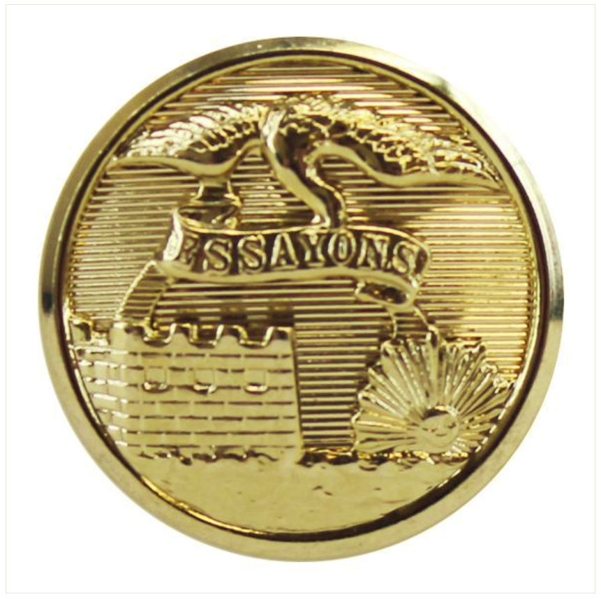 Vanguard ARMY BUTTON: ENGINEER 30 LIGNE - PAIR | Heroes Sports Cards