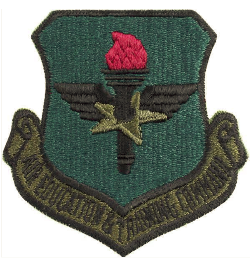 Vanguard AIR FORCE PATCH: AIR EDUCATION AND TRAINING COMMAND - SUBDUED ...