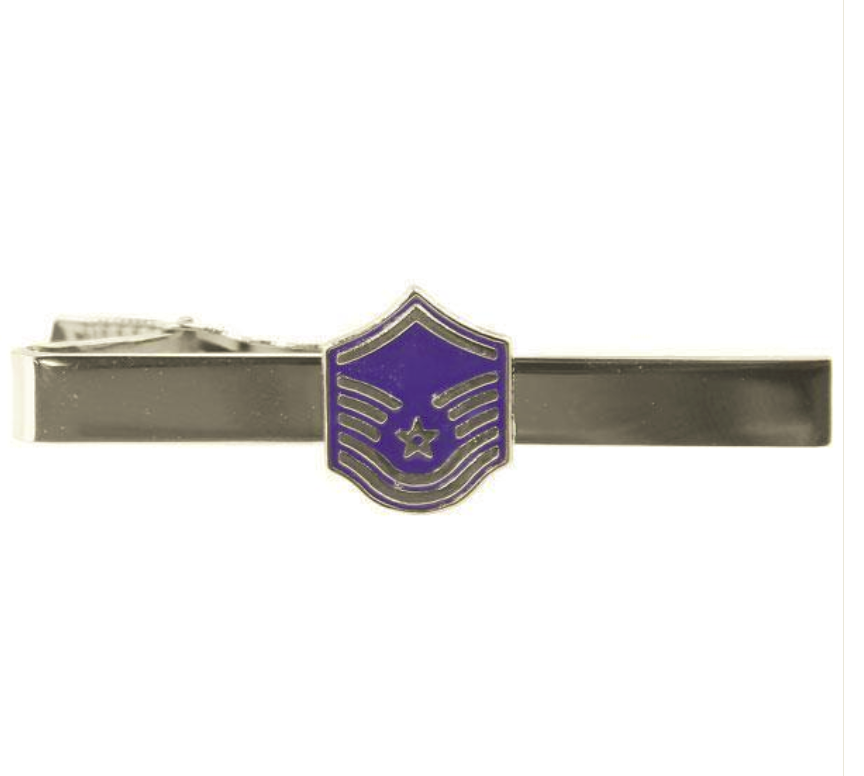 Vanguard AIR FORCE TIE BAR: ENLISTED MASTER SERGEANT | Heroes Sports Cards