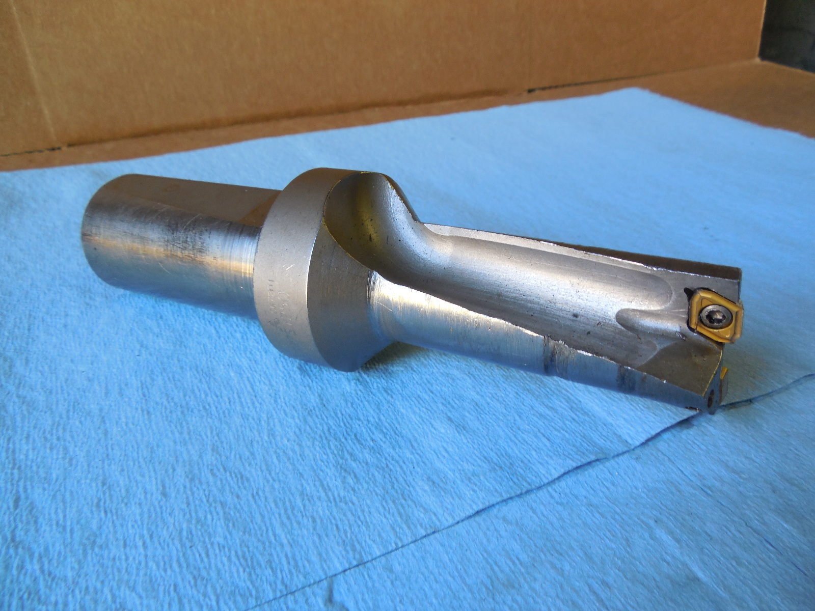 CNC LATHE INSERTED DRILL 1 POCKET DAMAGED MACHINE SHOP TOOLS MACHINIST ...