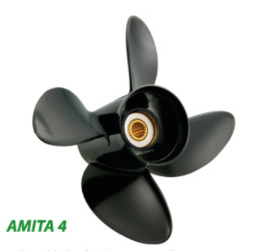 12.5 x 21 Pitch 4 Blade Prop Force 75-150 Hp Outboards | Green Bay ...