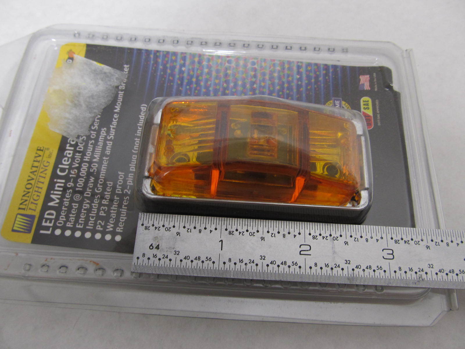 204-1182-7 Innovative Lighting Amber LED Mini Clearance Light | Green ...