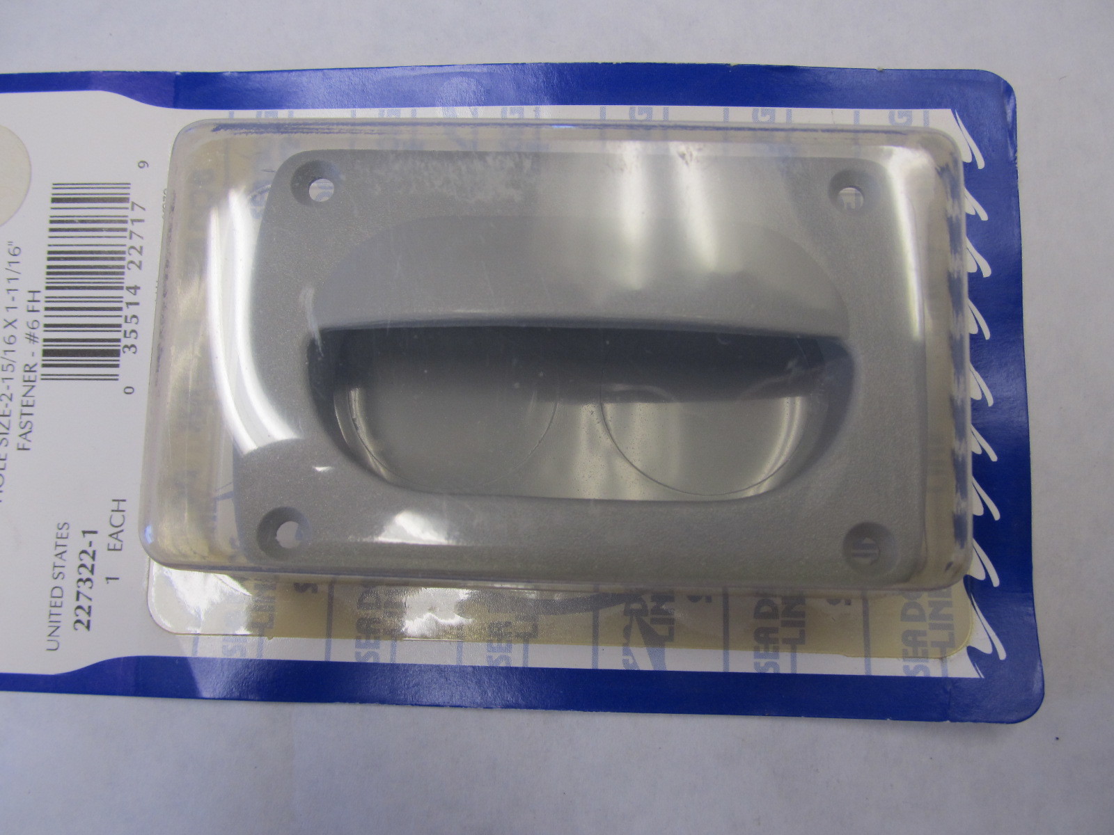 Sea-Dog Grey Delrin Flush Pull -3-5/8" x 2-3/8" | Green Bay Propeller ...