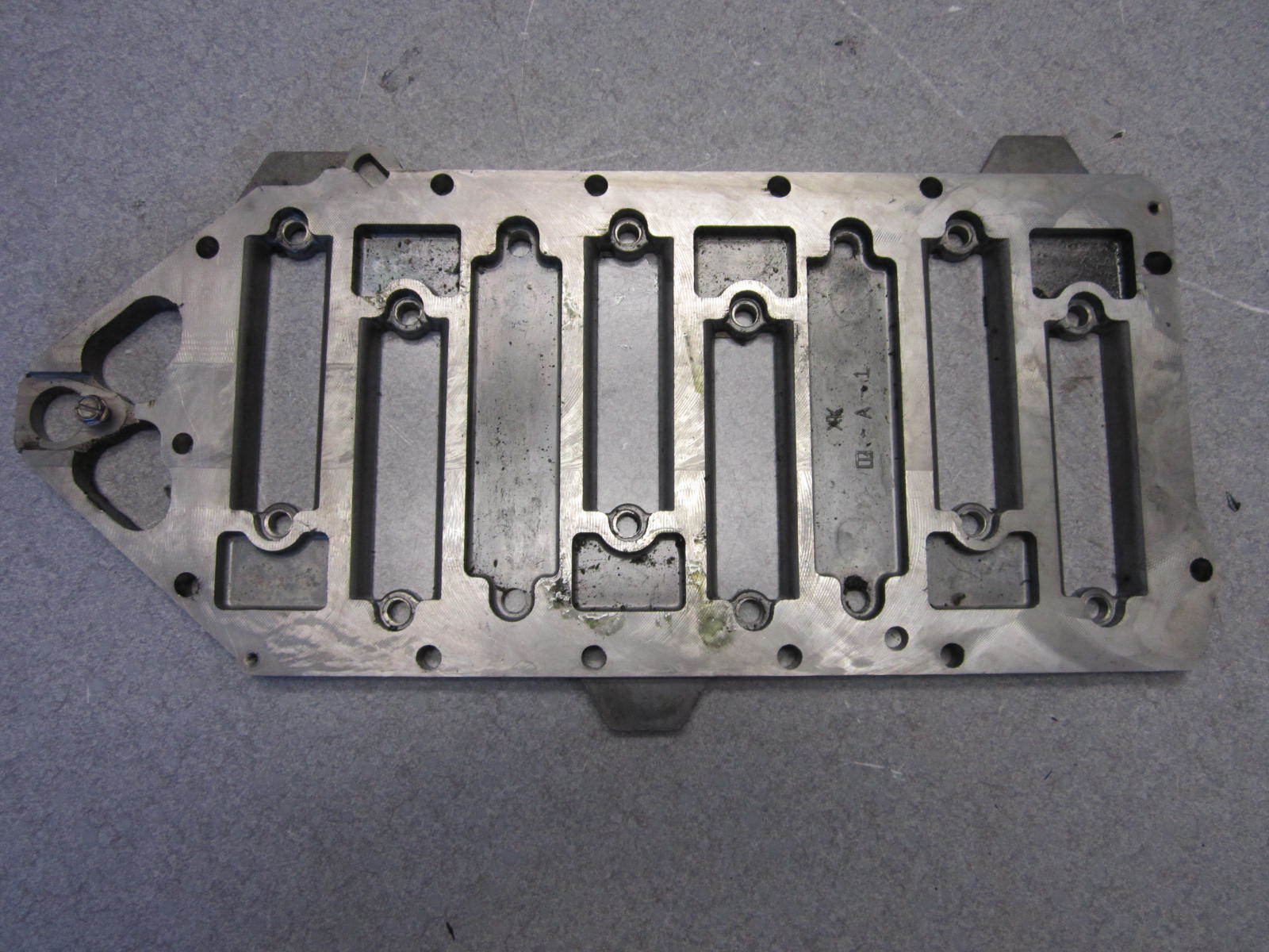 855420T02 Air Handler Reed Block Plate Mercury Optimax 135 150 | Green ...