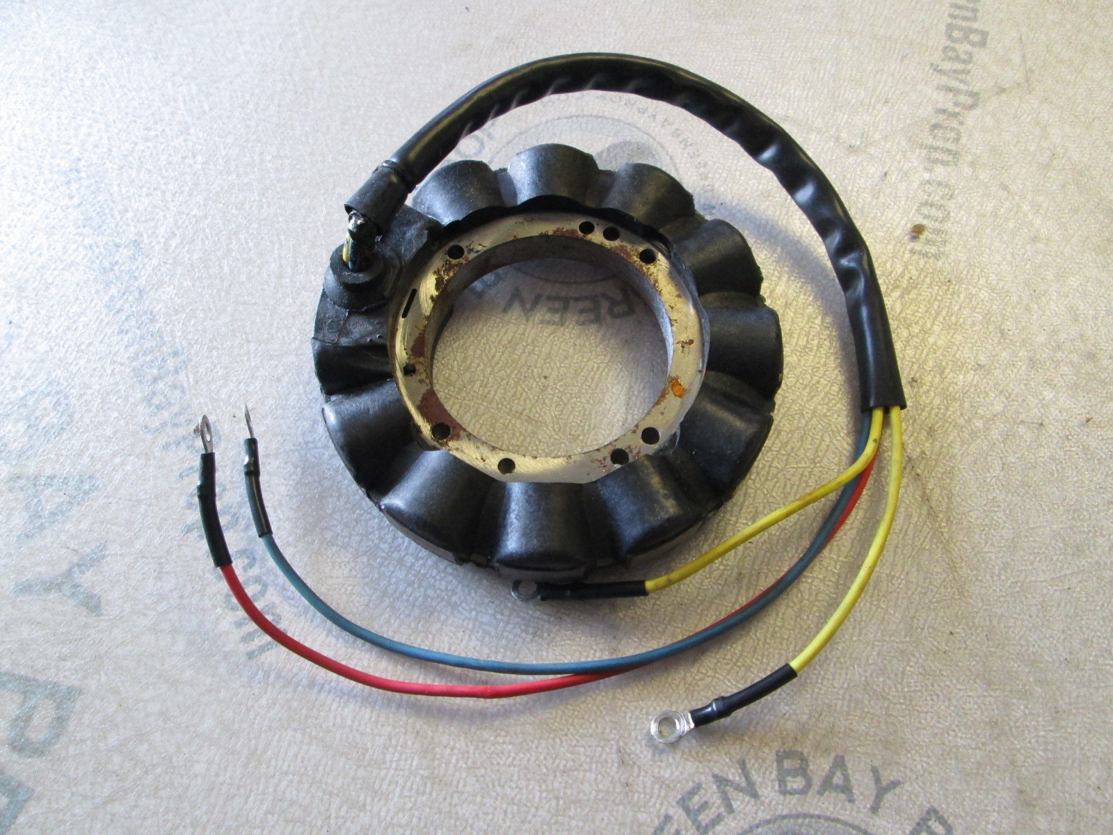 398-5255 Mercury 402 40 Hp Outboard Electric Ignition Stator | Green ...