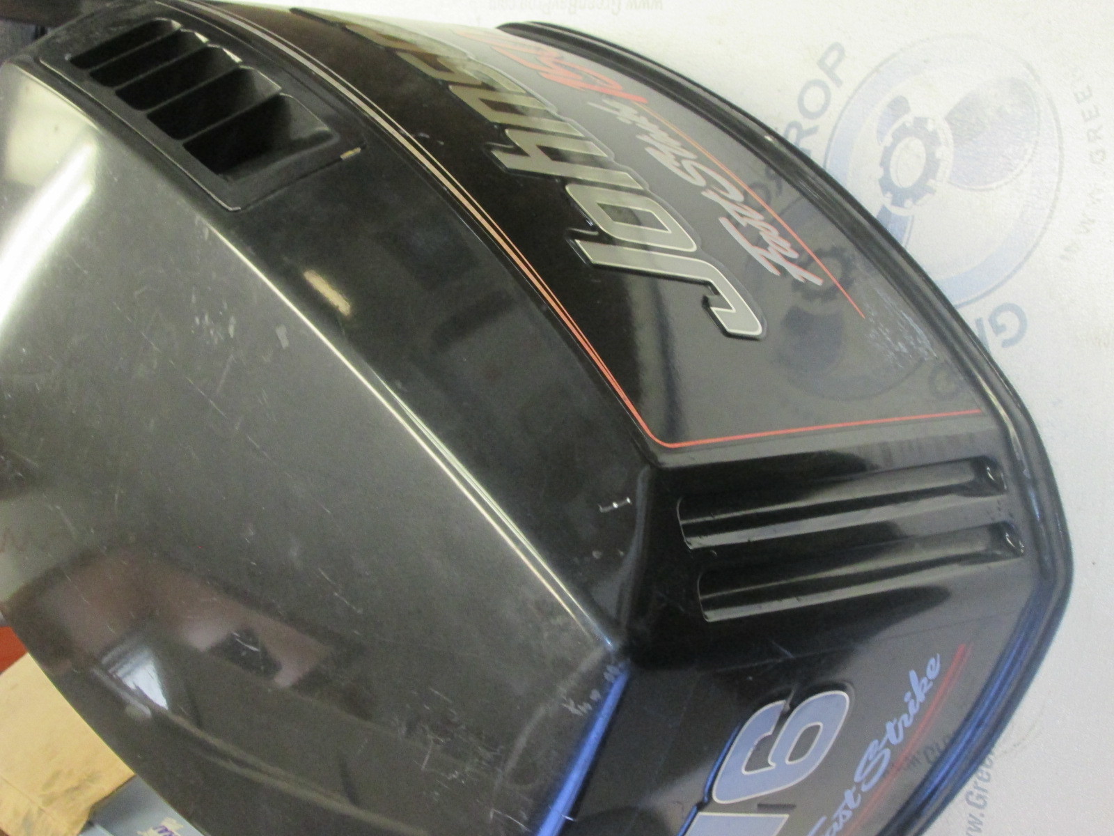 0436595 436595 Johnson Engine Cover Assembly Fast Strike 150hp V6 ...