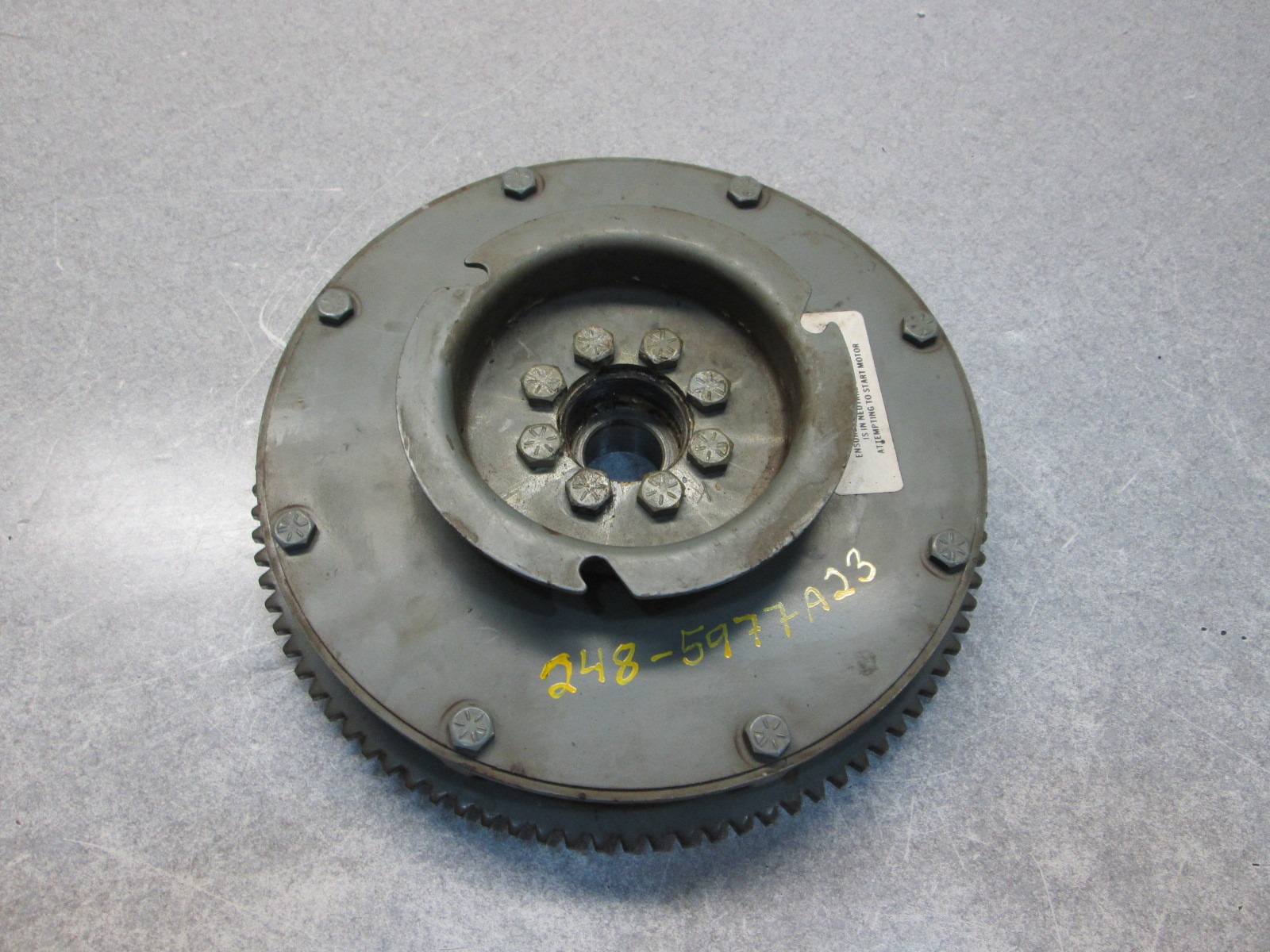 248-5977A23 Mercury Mariner 45 50 Hp 4 Cylinder Flywheel 1976-86 ...