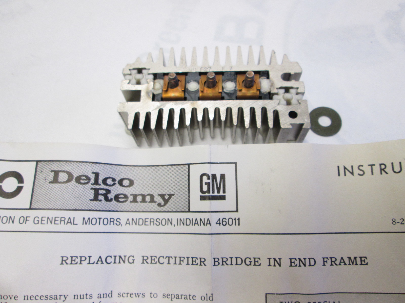 56939 Delco Remy Rectifier Bridge Fits Mercruiser GM Stern Drive 1977 ...