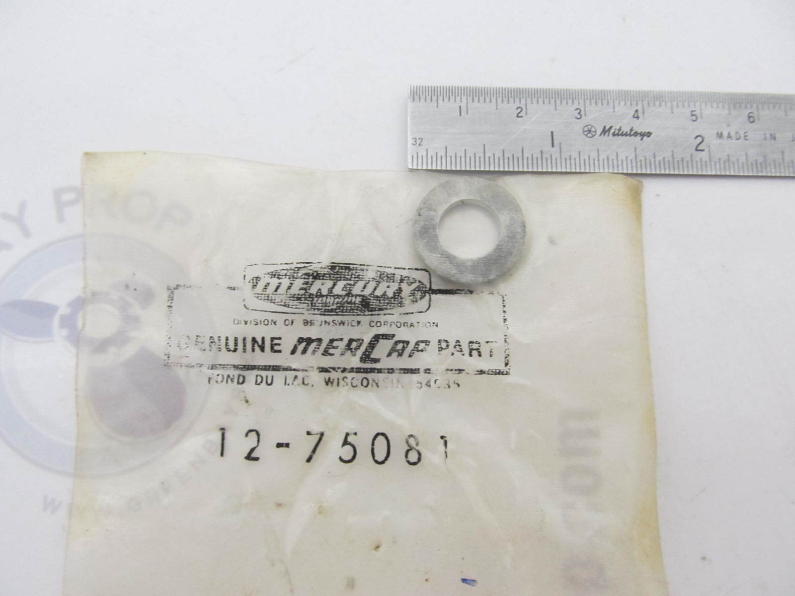 12-71554 75081 Fits Mercury Mercap Engine Washer | Green Bay Propeller ...