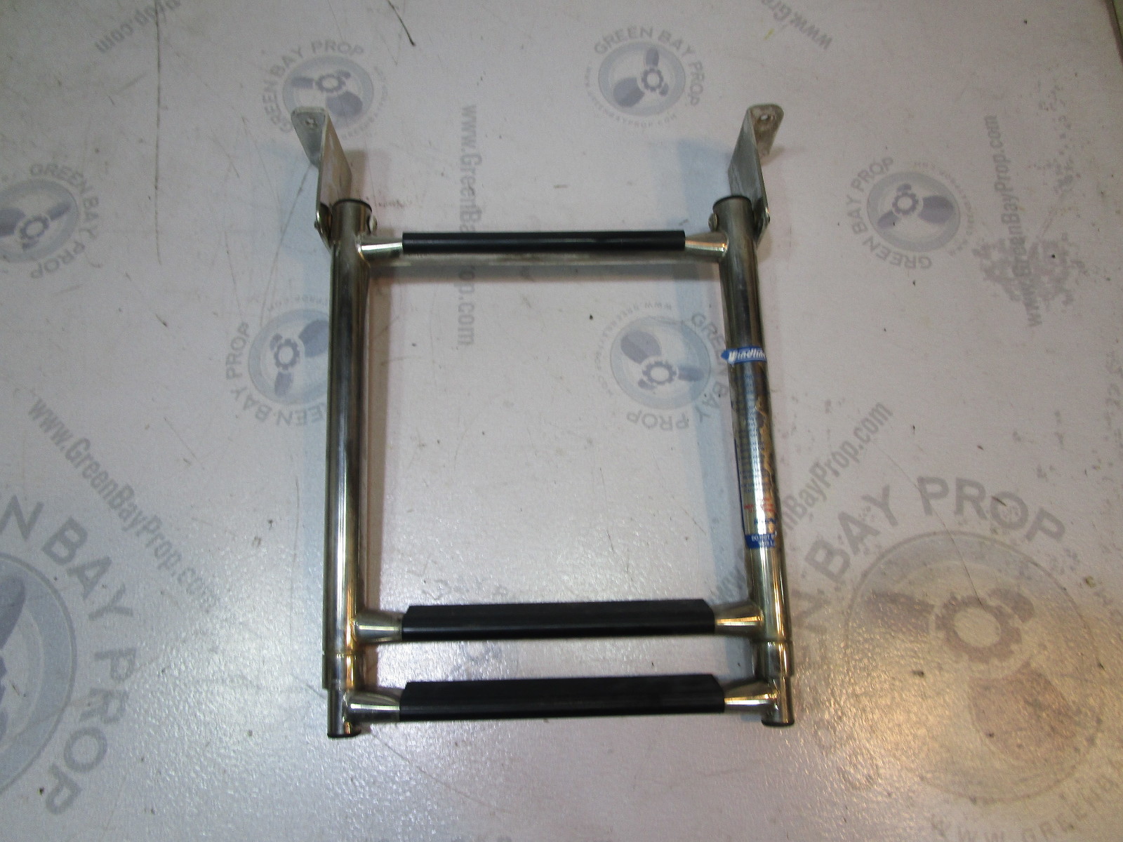 Windline Telescoping Stainless Steel 3 Step Boat Ladder | Green Bay ...
