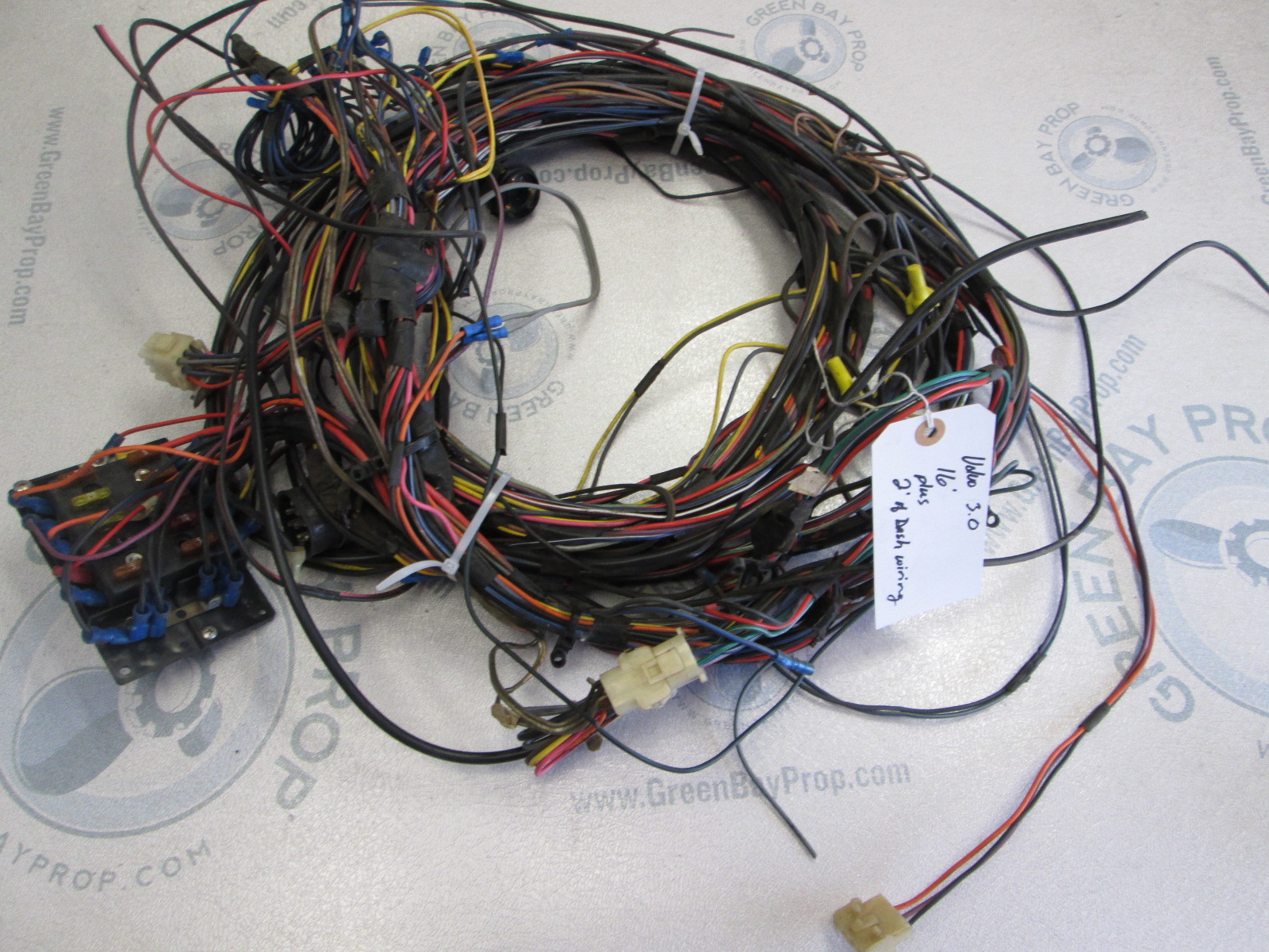 Volvo Penta SX 3.0 4 Cyl Engine to Dash Wire Harness 16 Ft | Green Bay ...