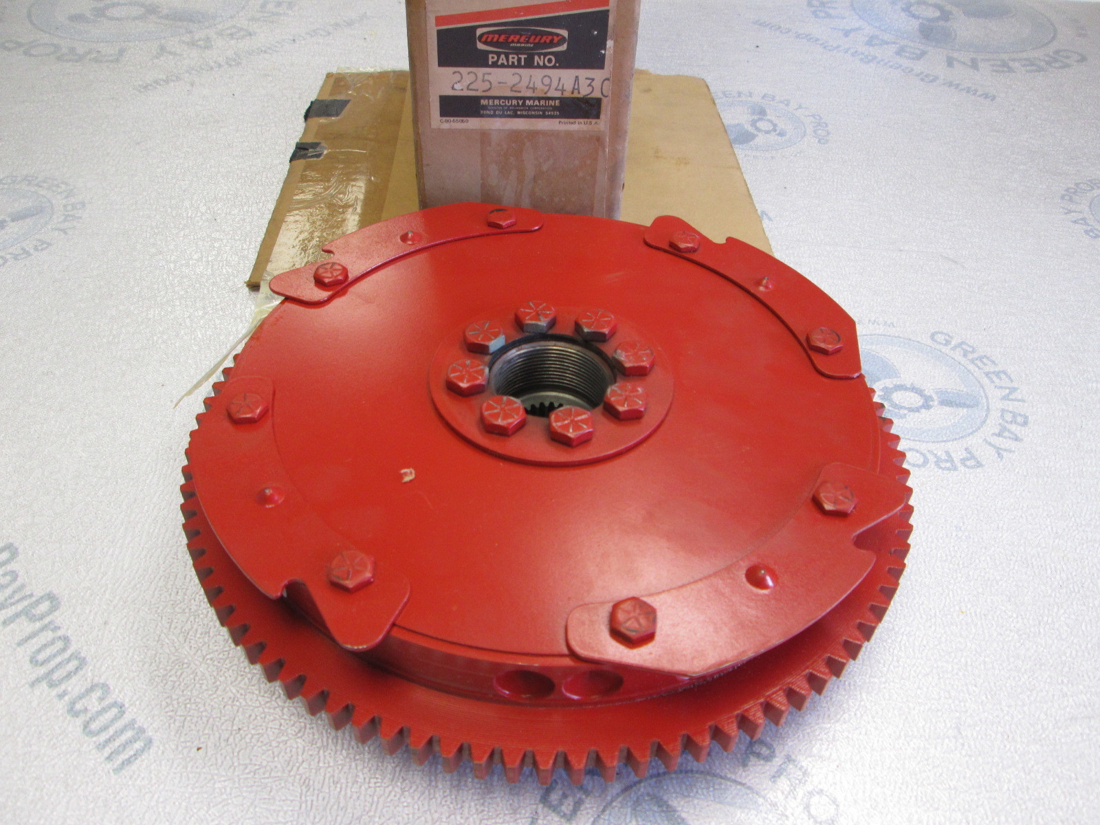 225-2494A30 Fits Mercury 85-140 Hp Outboard Flywheel 1973-79 | Green ...