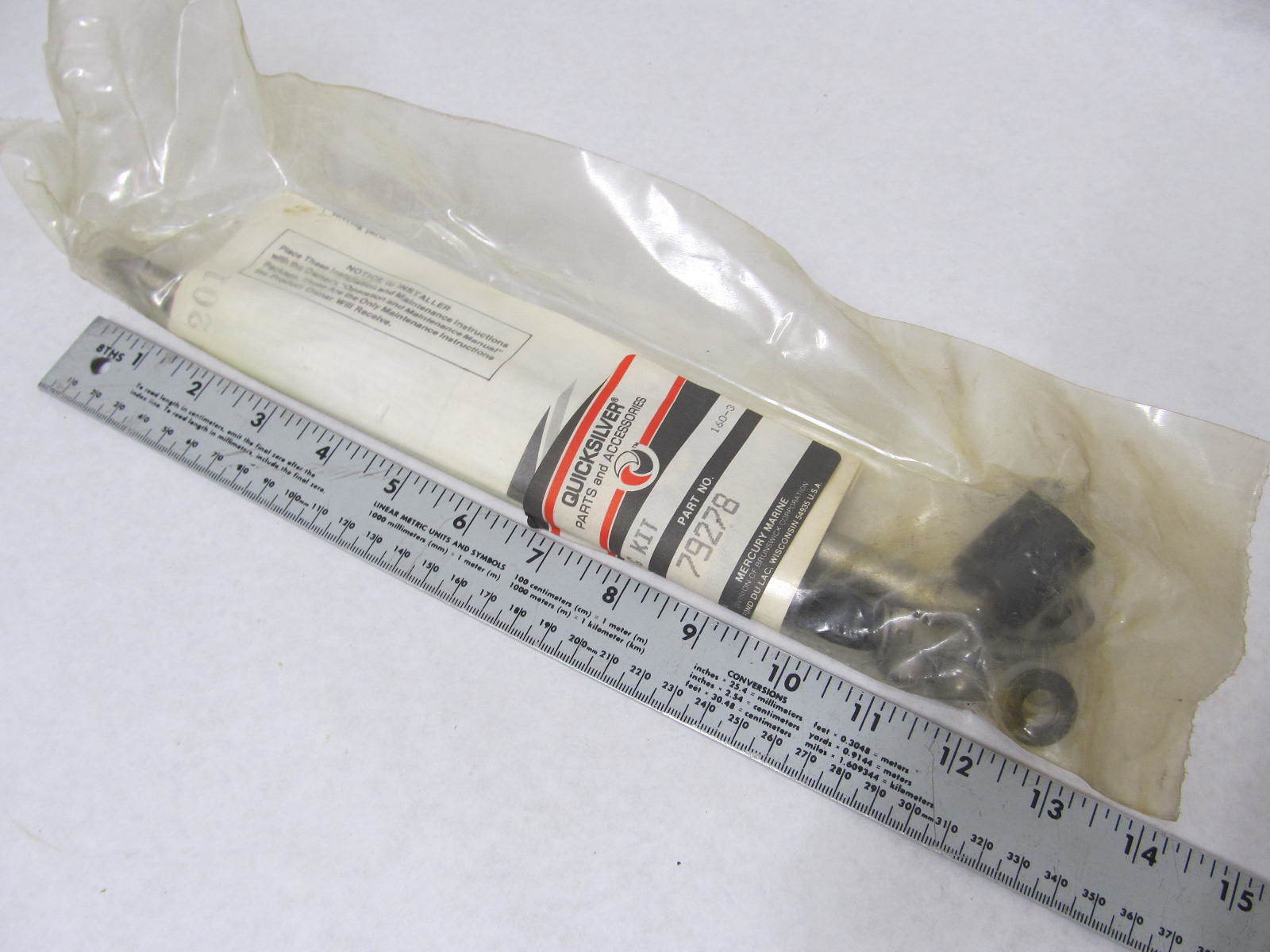 79278 79278A1 Quicksilver Ride Guide Steering Link Rod Attaching Kit ...