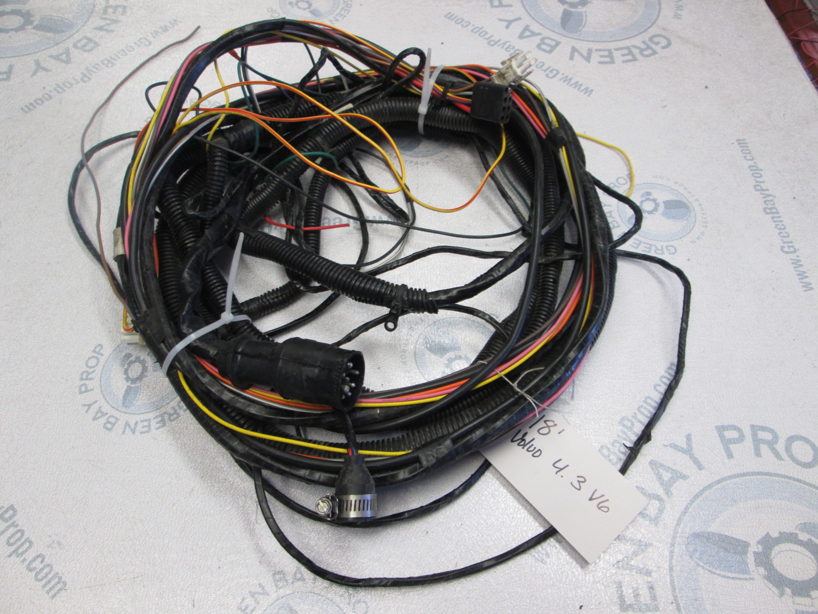Volvo Penta SX 4.3L V6 Engine to Dash Wire Harness 18 Ft | Green Bay ...