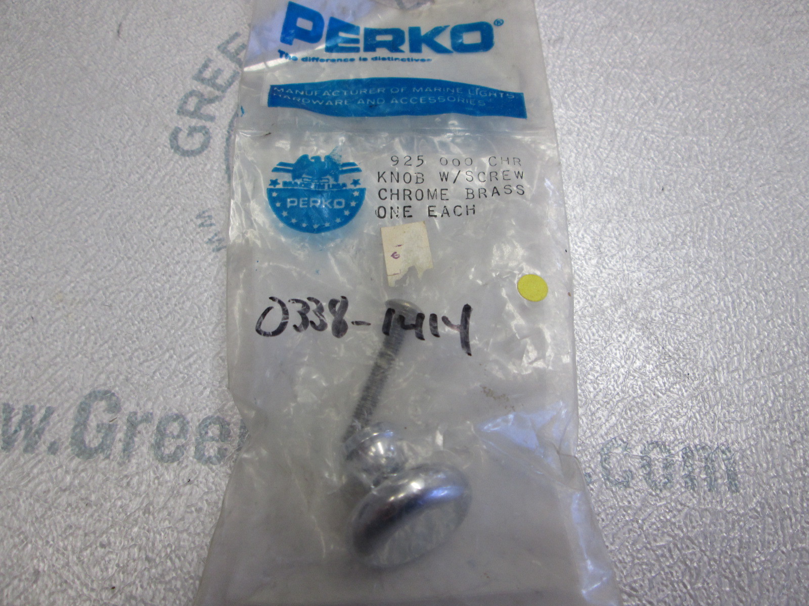 Perko Boat Chrome Spare Knob for Cabinets Cupboards | Green Bay ...