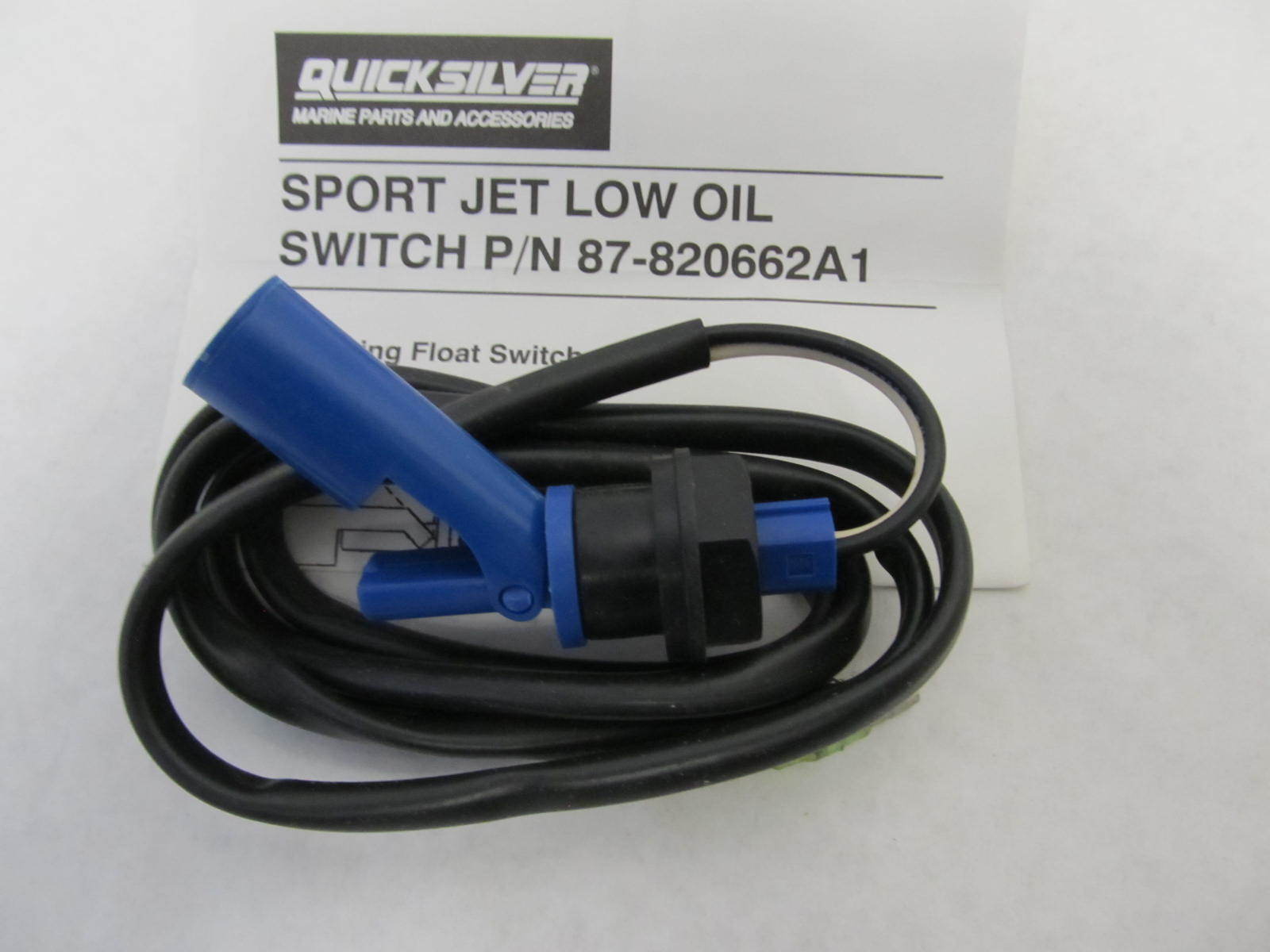 87-820662A1 Low Oil Switch Kit fits Mercury Sport Jet 90 95 120 | Green ...