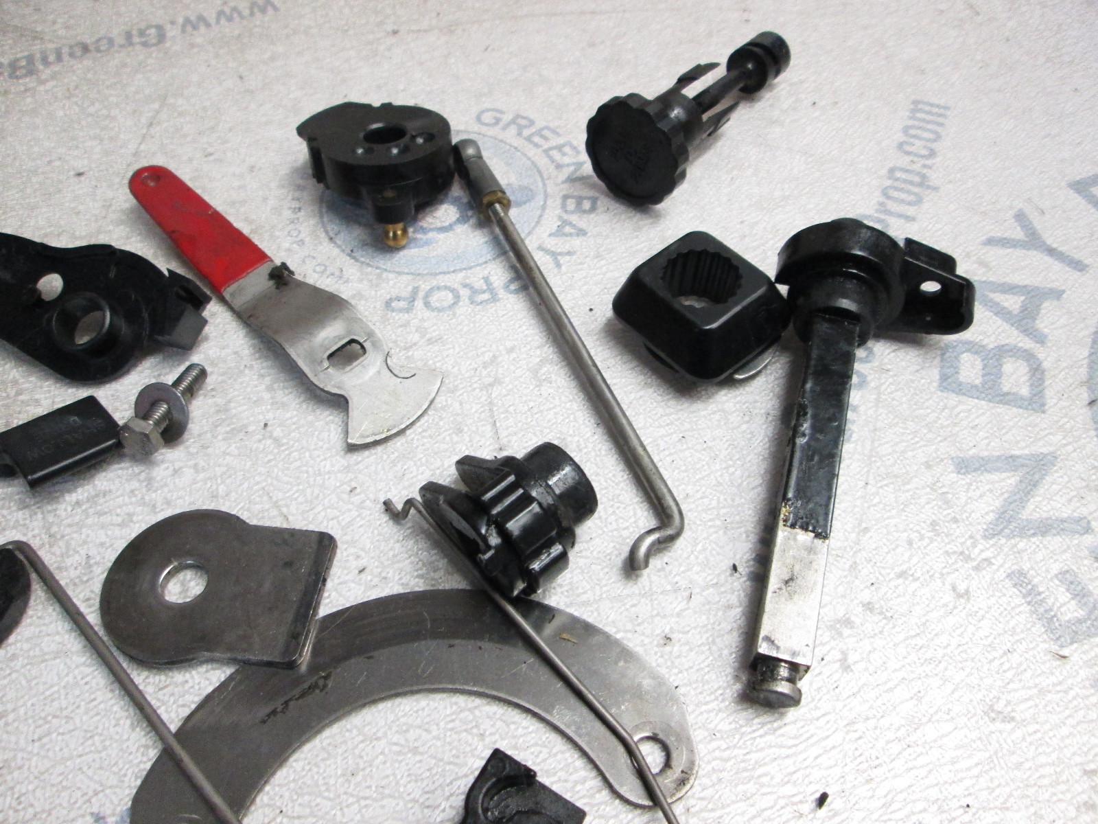 8236011 8238092 Mercury Mariner 25 Hp Outboard Shift & Throttle Linkage ...