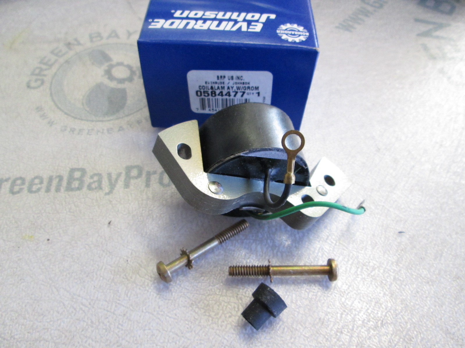 0584477 Evinrude Johnson Ignition Coil and Lamination Assy | Green Bay ...