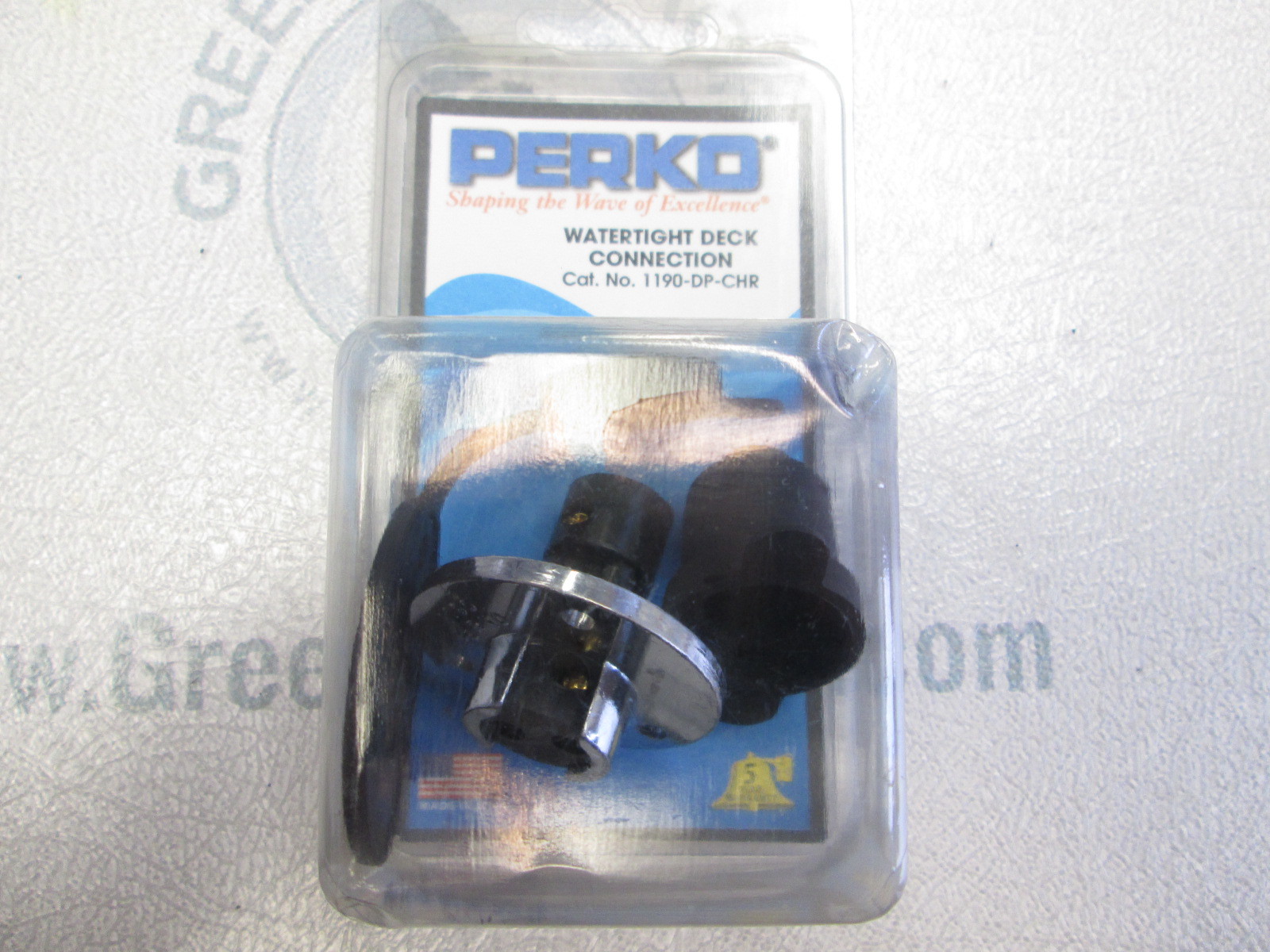 Perko Boat Chrome Watertight Deck Electrical Connection | Green Bay ...