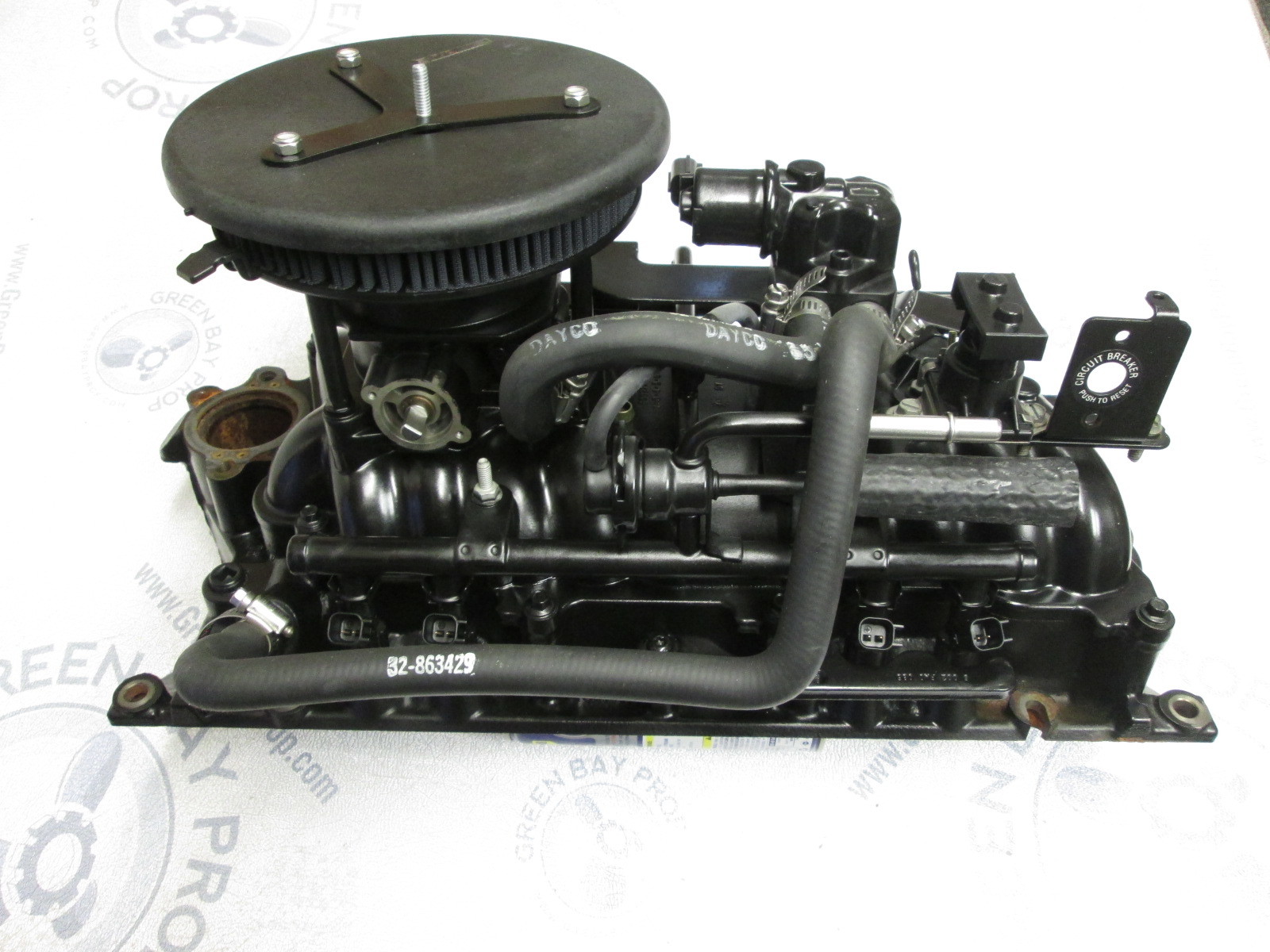 885167, 885164 Complete Engine Intake for Mercruiser 350 MAG MPI 8 cyl ...