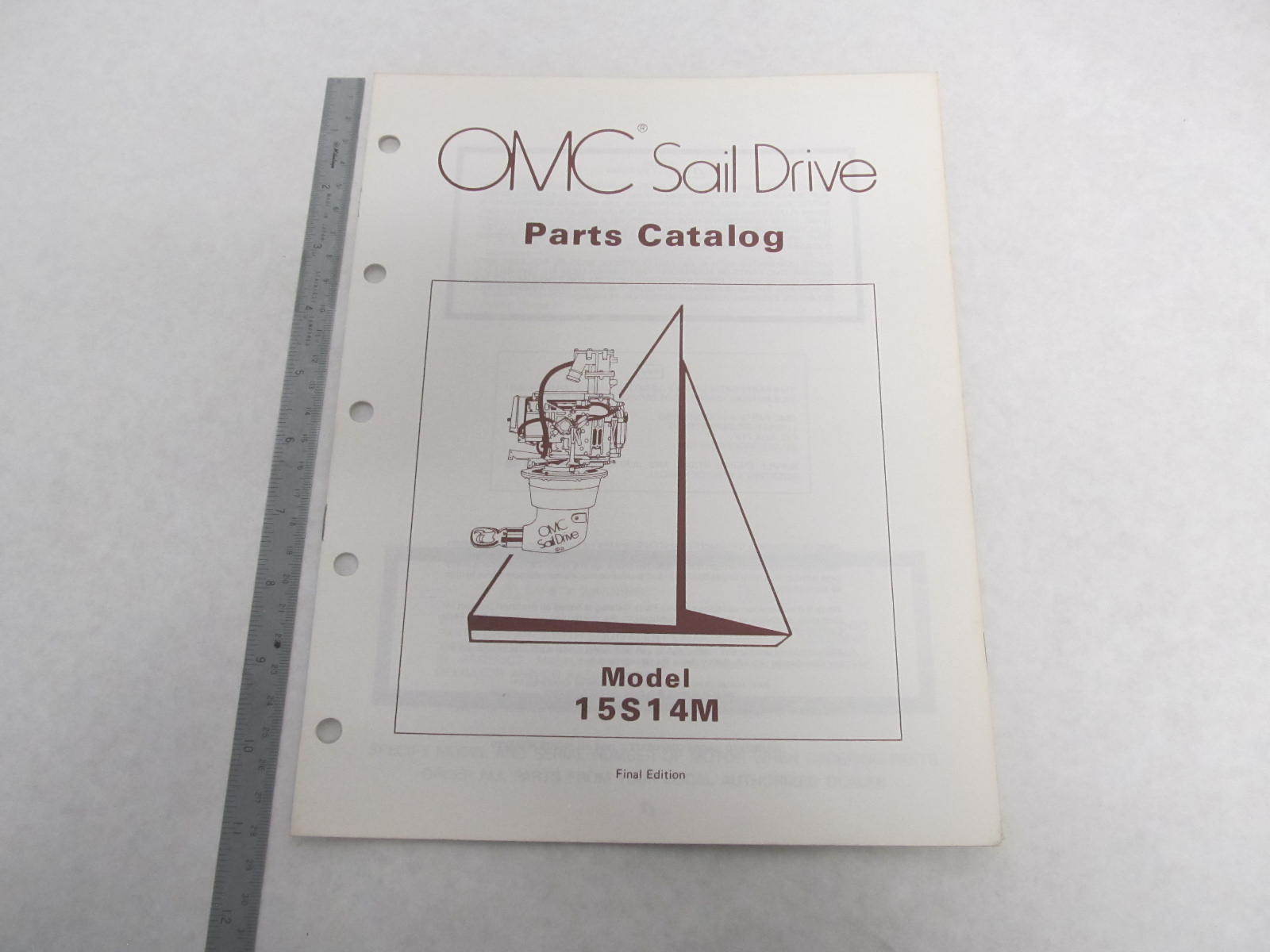 983433 OMC Sail Drive 1983 Model 15S14M Parts Catalog | Green Bay ...