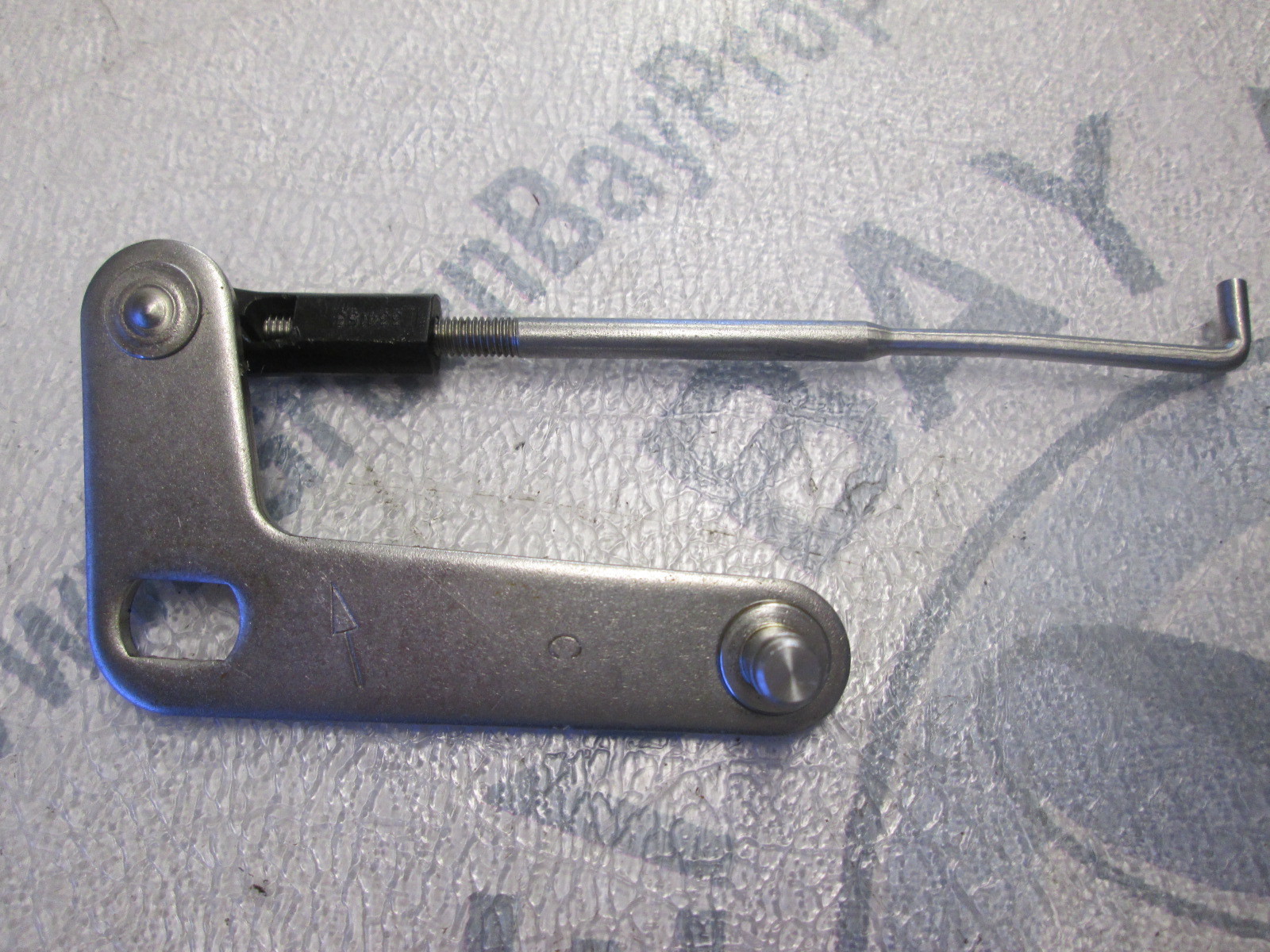 0434875 Shift Shaft & Lever Evinrude Johnson 4 stroke 9.9/10/15hp ...