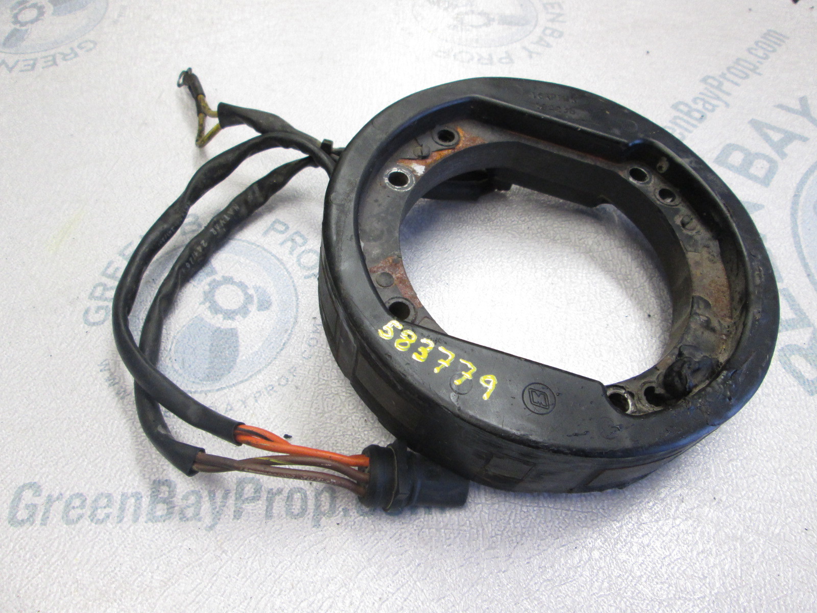 0583779 0763762 Evinrude Johnson 60-75 HP 3 Cyl Outboard Stator 1989-98 ...