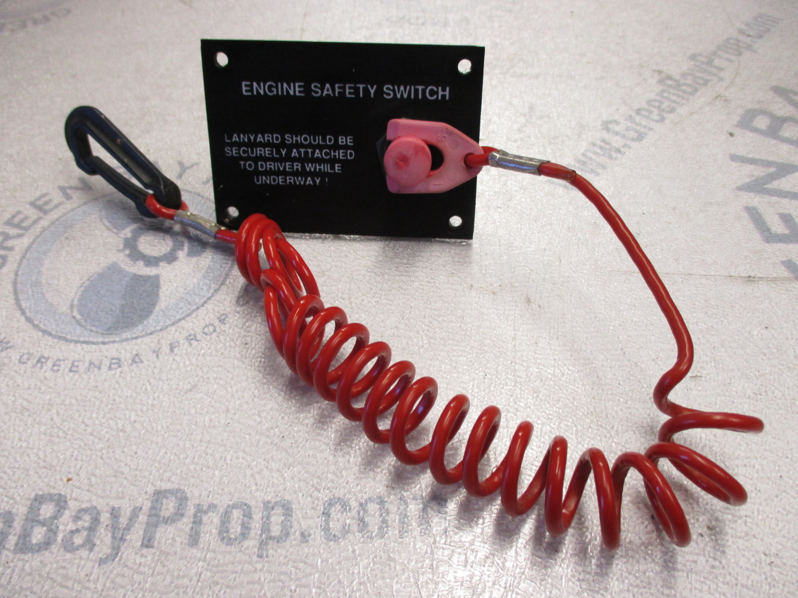 2000 Glastron SX 195 Boat Dash Engine Safety Switch Panel & Lanyard ...