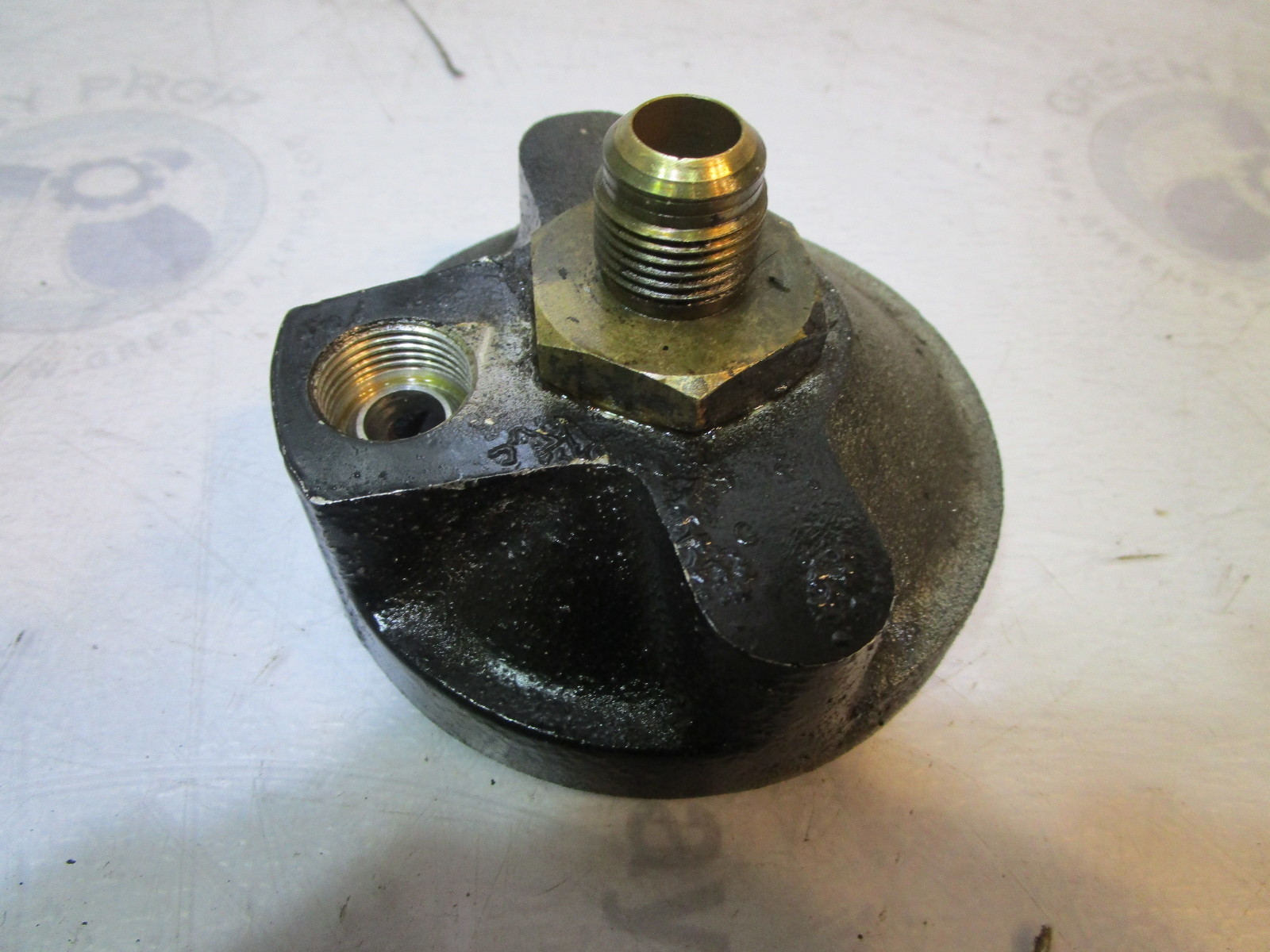 818400A1 Remote Oil Filter Adapter for Mercruiser 350 MAG MPI 8 Cyl ...