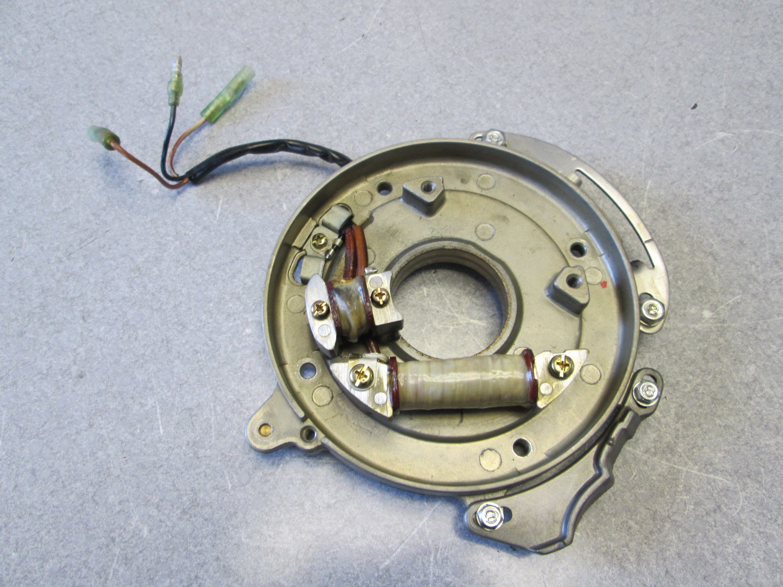 84878M CDI Magneto Base W/O Lighting Coil for Mariner Yamaha 30 Hp 2 ...