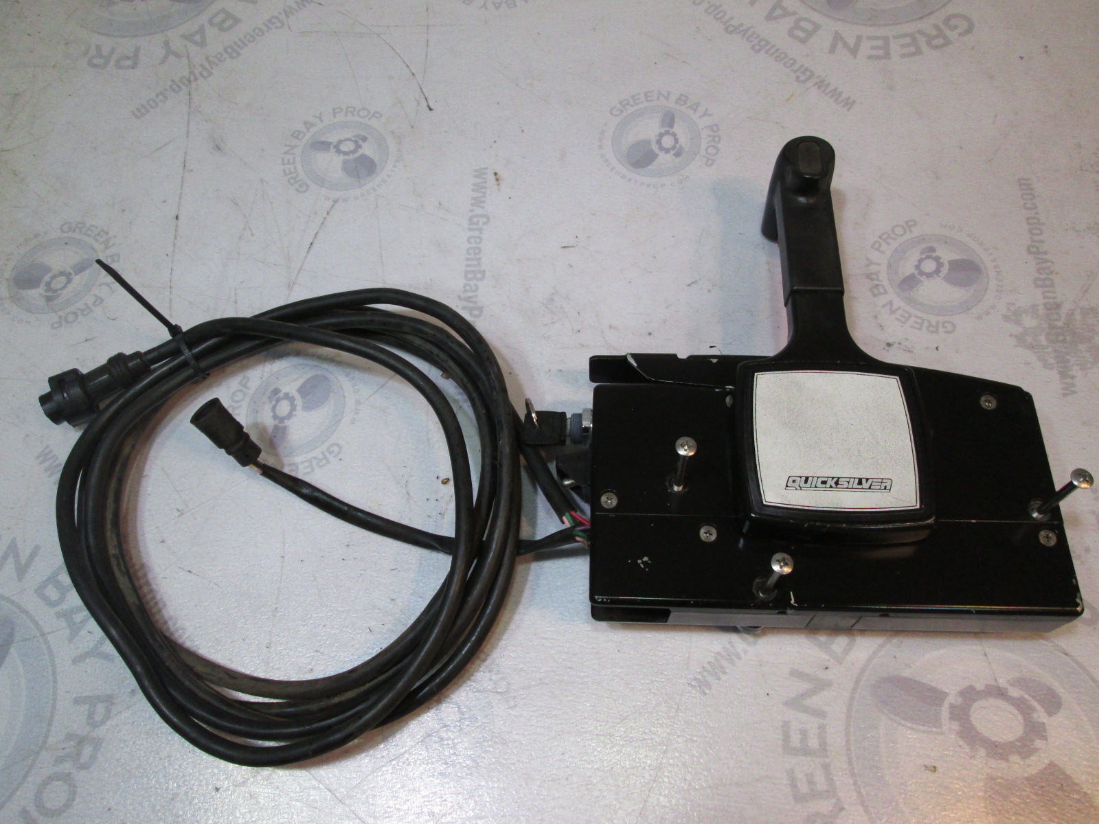 Side Mount Remote Control Mariner Only QuickSilver Shifter 7 Pin Plug ...