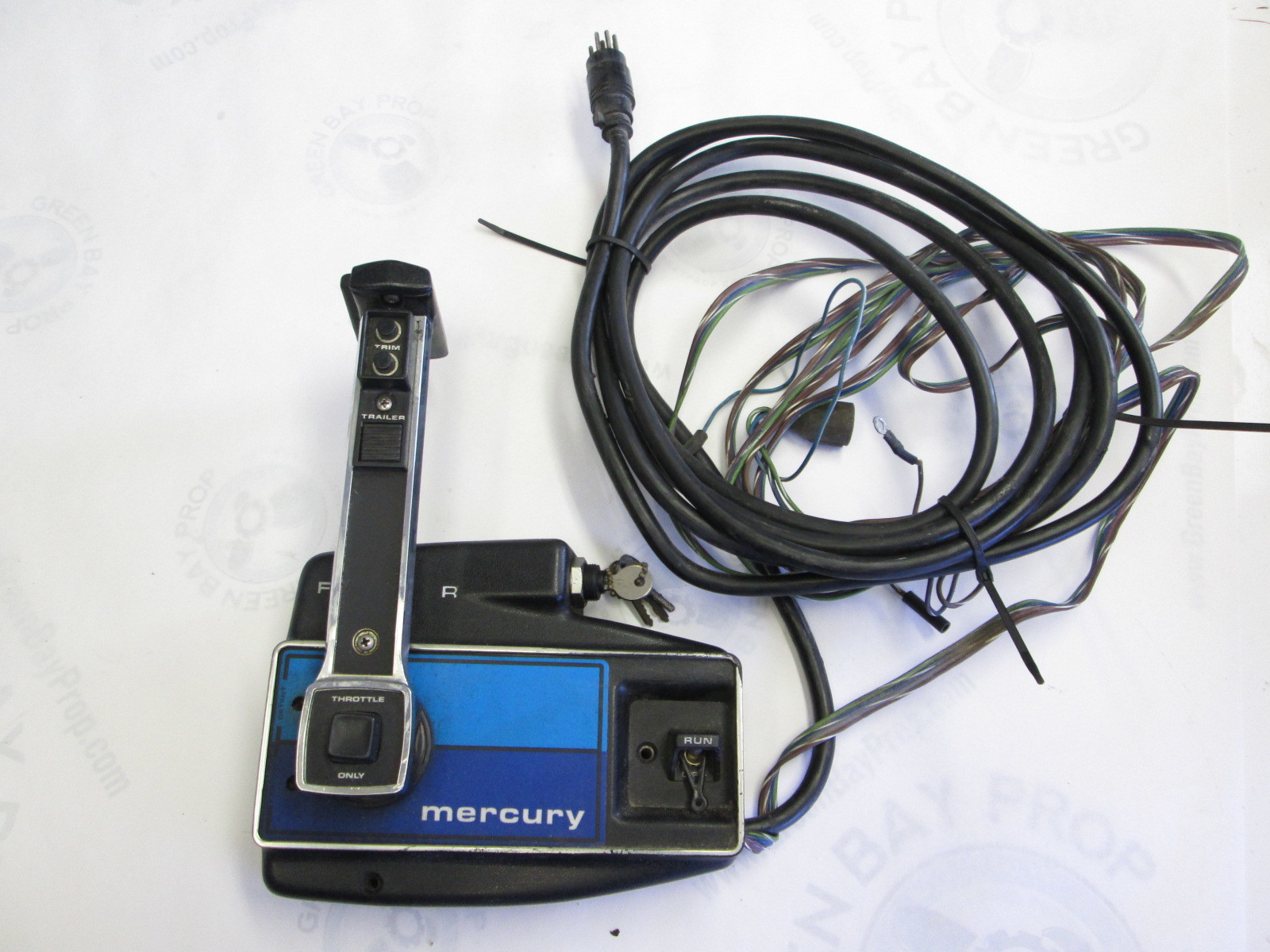 Mercury Outboard Throttle Remote Controls 15' Wire Harness 8 Pin Plug ...