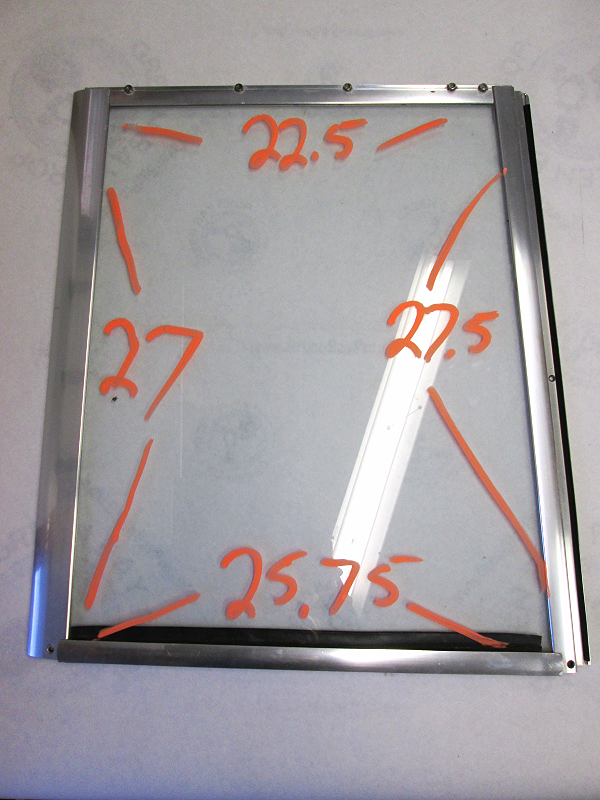 1989 19' Bayliner Capri Front Right Windshield Window | Green Bay ...