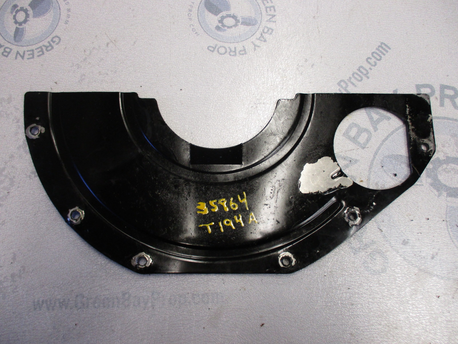 35864 Mercruiser 250ci Inline 6 Stern Drive Flywheel Cover Plate ...