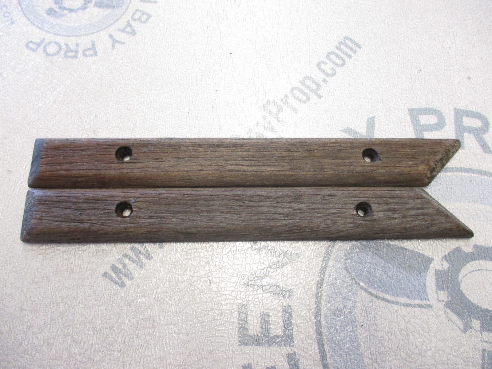 Boat Teak Wood Deck Wall Insert Trim 13 1/2 in Long | Green Bay ...