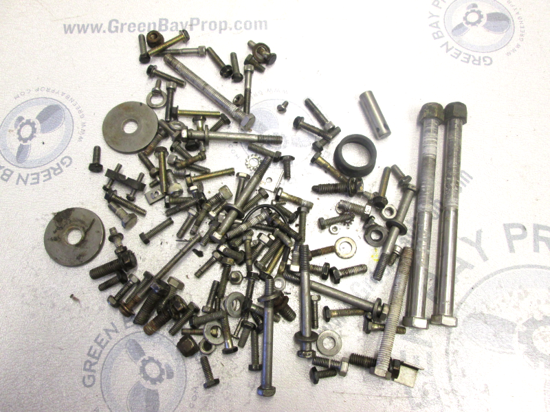 1990 90 HP Force Outboard Motor Nuts Bolts Screws Washers Hardware Misc ...