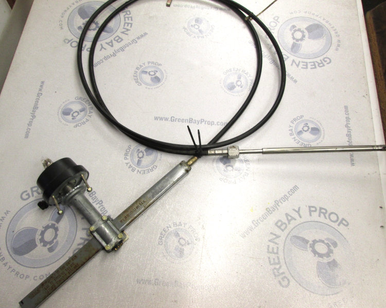 Teleflex SSC12414 Rack & Pinion Steering Cable & Helm 14FT | eBay